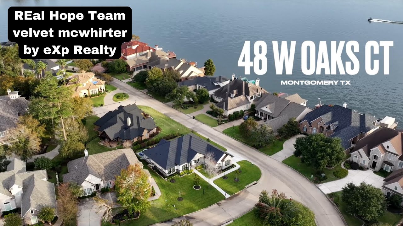 Luxury Bentwater Home Tour in Montgomery, Texas - YouTube