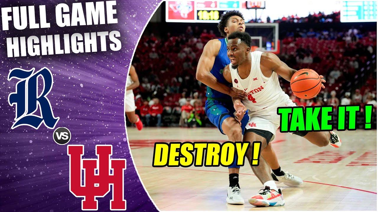 Rice vs Houston FULL GAME (12/6/23) | Men's College Basketball ...