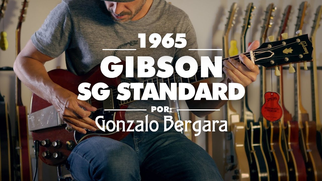 1965 ('64 specs) Gibson SG Standard Cherry | Spring Instrumentos - YouTube