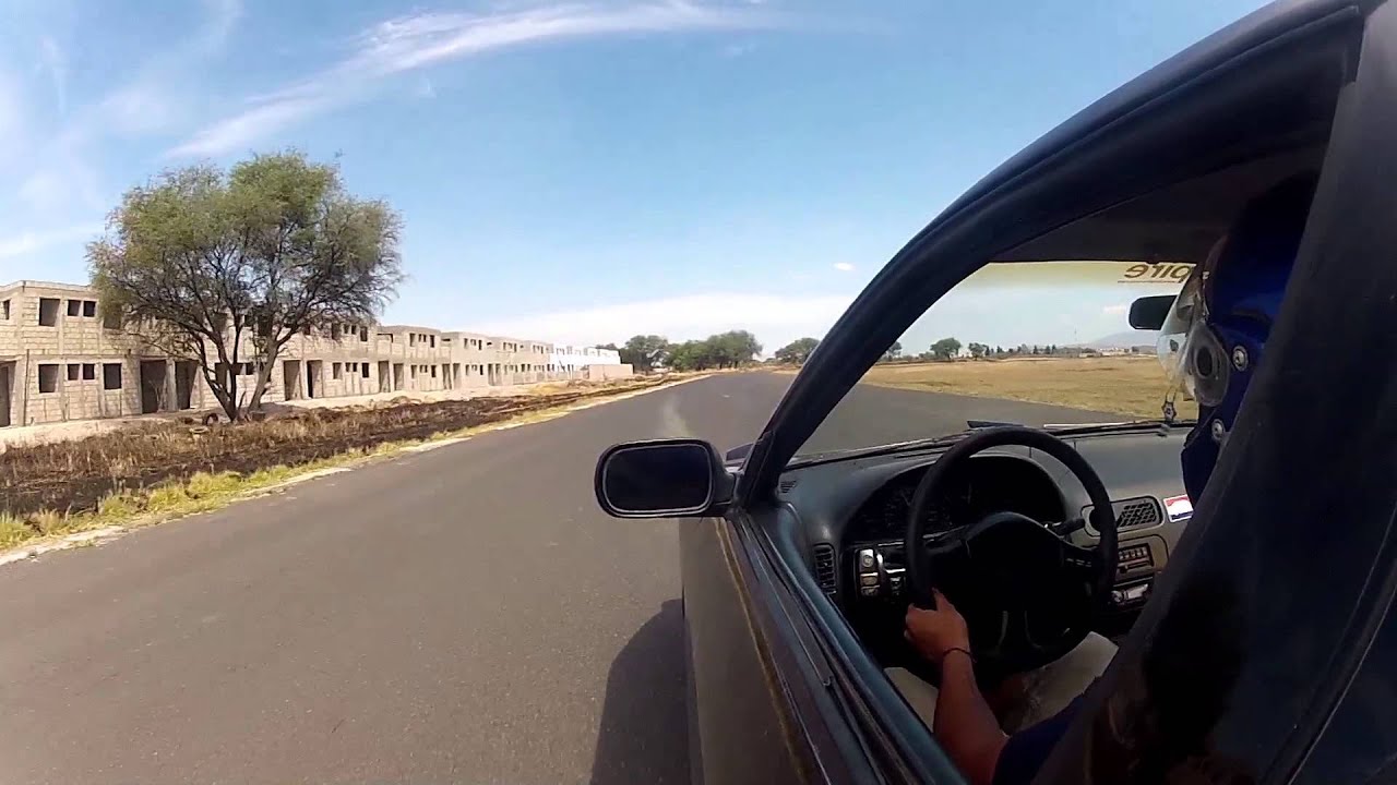 s13 stock KA24E Drift day - YouTube