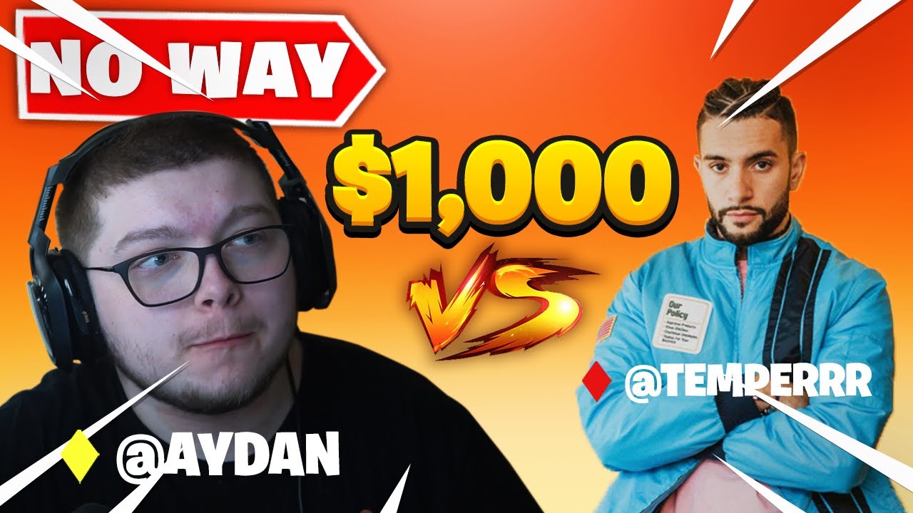 AYDAN V.S. FAZE TEMPERR ON RUST FOR $1,000 *INSANE* (Modern Warfare ...
