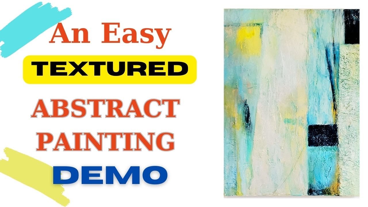 See The Remarkable Transformation of This Abstract Acrylic Textured ...