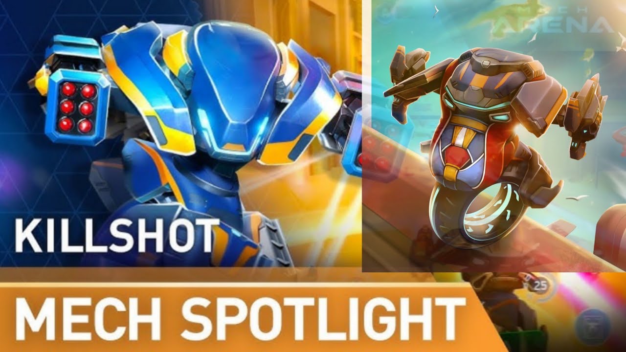 Mech Arena Gameplay | KILLSHOT Dash DEATH SHOT - YouTube