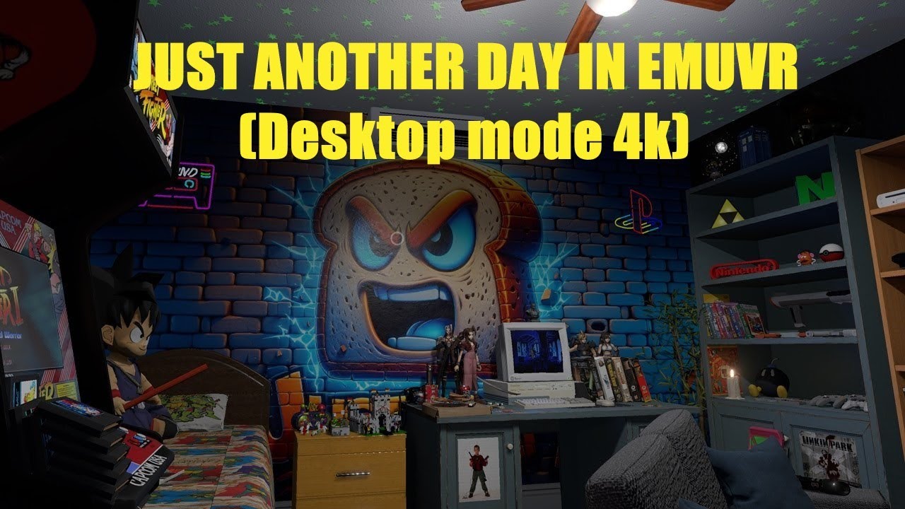 Just Another Day in EMUVR. (desktop mode 4k) - YouTube