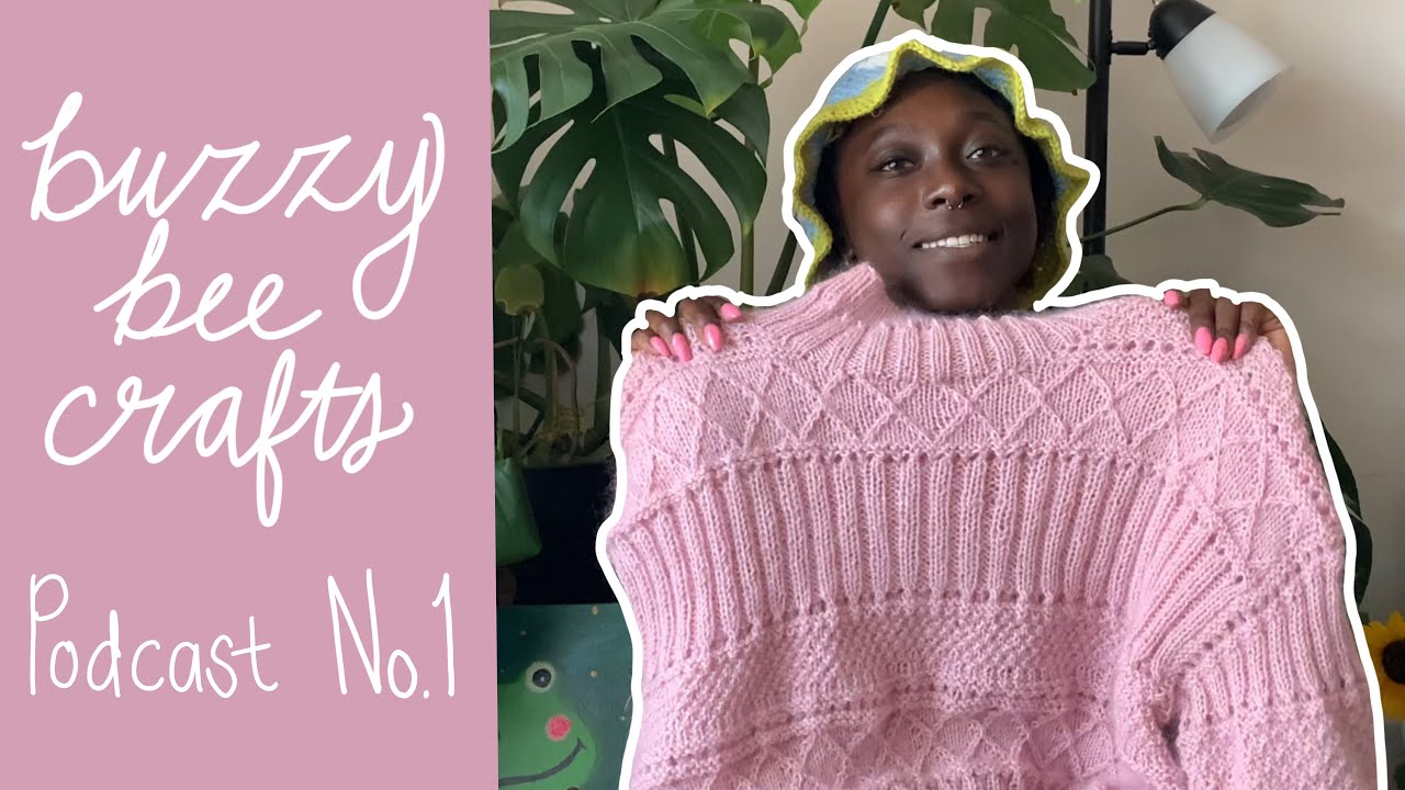 What I Knit in September | Ingrid Sweater, Cami No. 5, frog socks | Buzzy Bee Crafts Podcast No ...