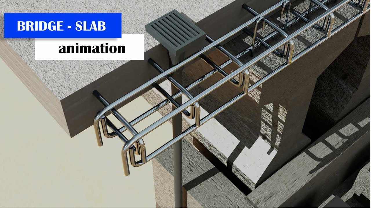 Bridge (Part - 6) - Slab Details - Step by Step - YouTube