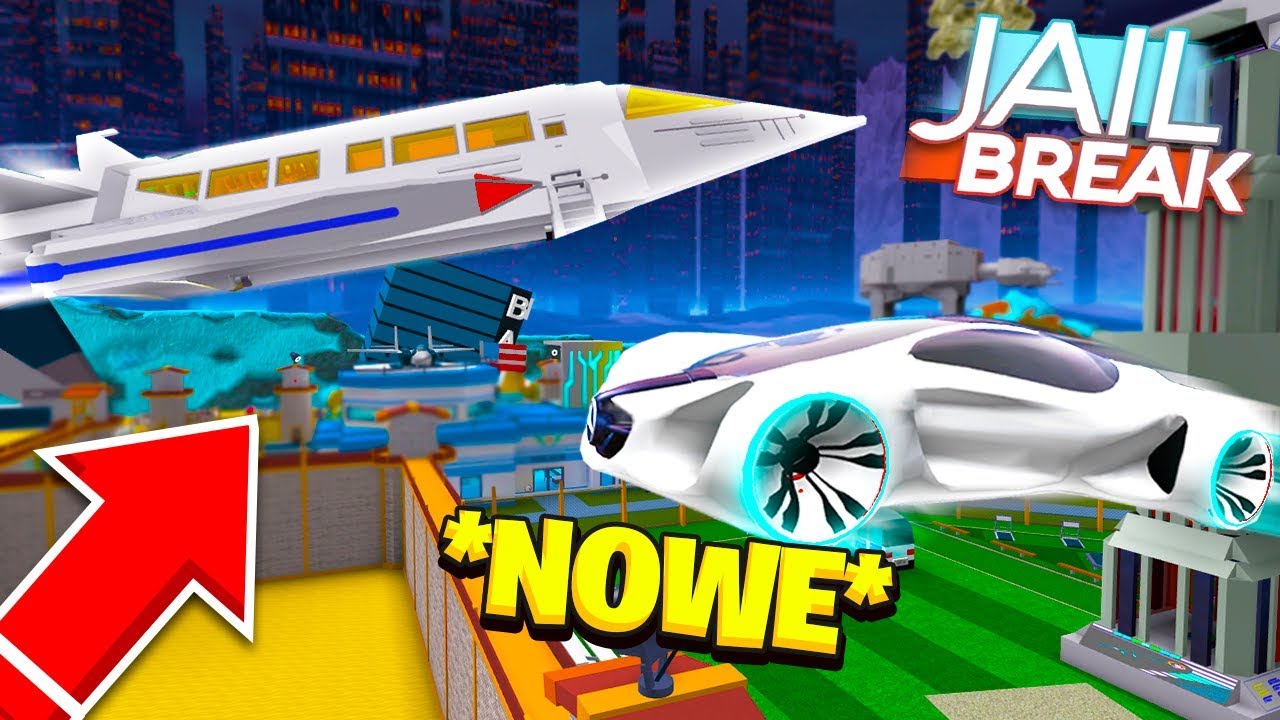 ⭐ NOWY LATAJĄCY POJAZD W JAILBREAK ROBLOX ⭐ - YouTube