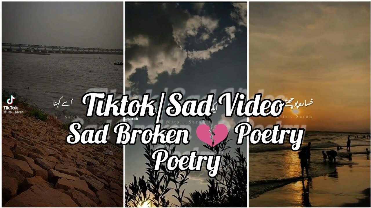 sad Poetry Tiktok shariri Videos //New videos tiktok sad video #sadsong ...