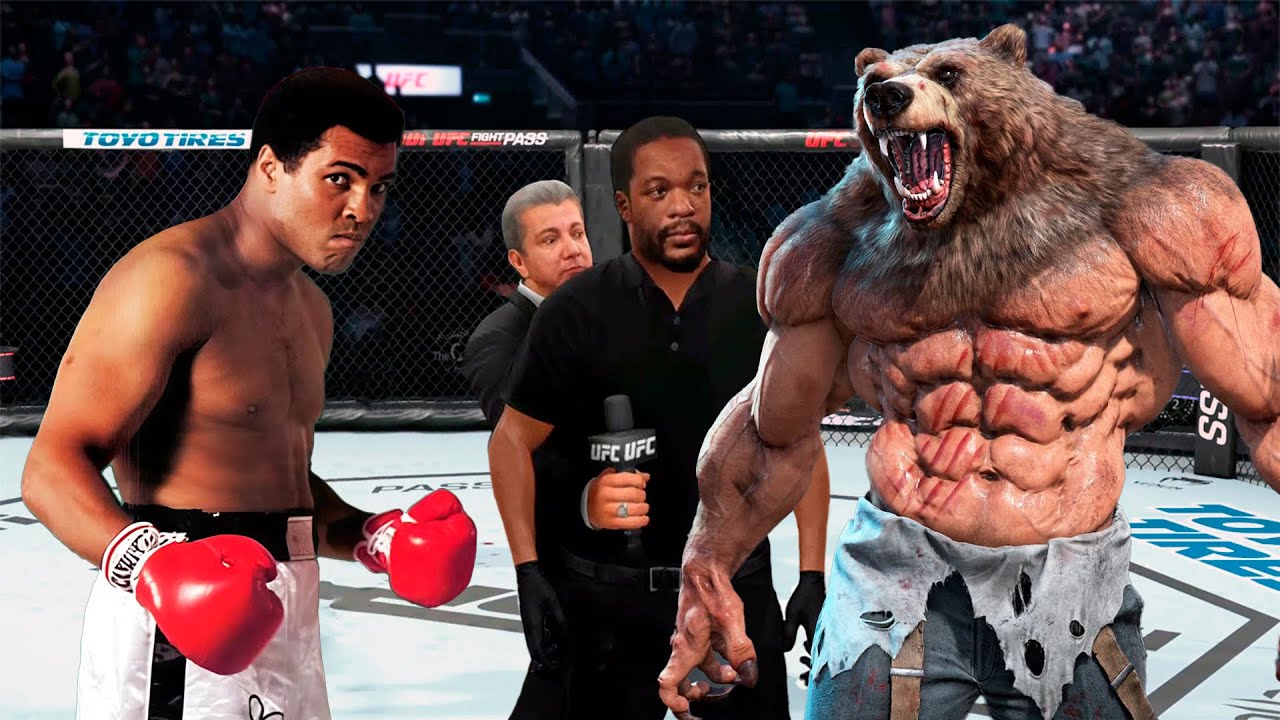 UFC5 Muhammad Ali vs Bear Warrior EA Sports UFC 5 - YouTube