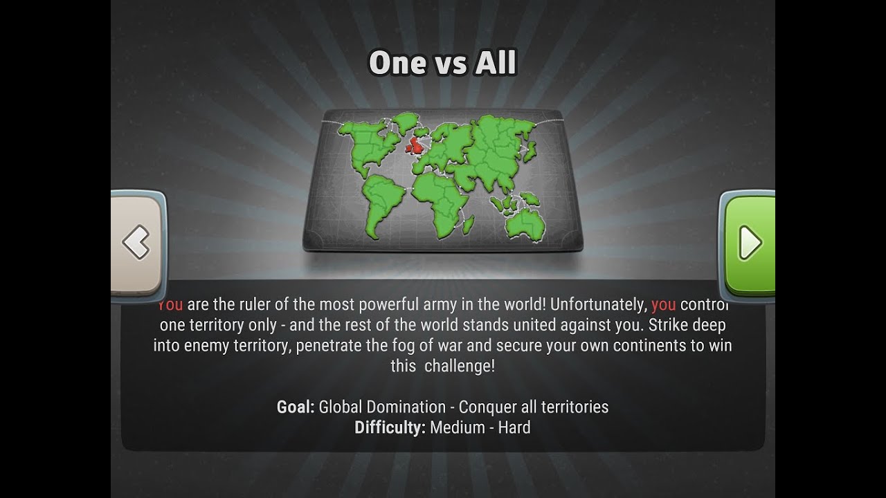 How To Beat Risk: One VS All - YouTube