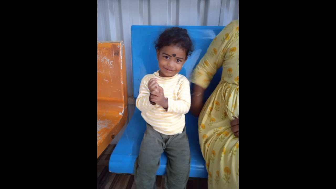 My baby Deeshitha 😇 Second Tonsure 💇 Ceremony at Tirumala - YouTube