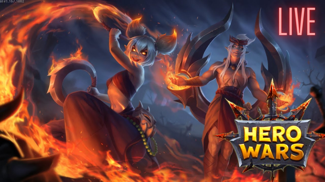 Hero Wars Live Stream | Hero Wars Gameplay | Hero Wars Mobile - YouTube