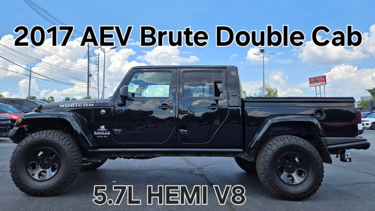 Another boring vehicle here at Cross Jeep (2017 AEV Brute Double Cab ...