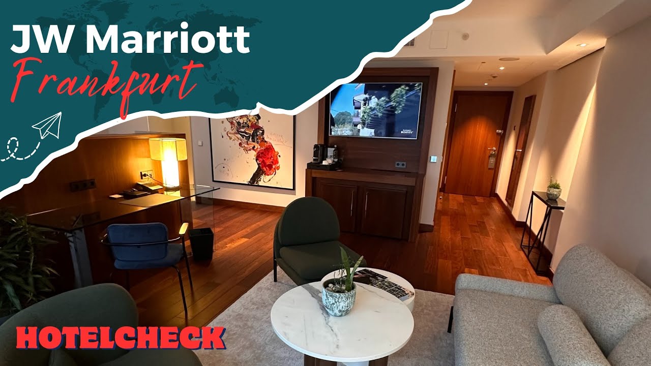 JW Marriott Panoramic Suite Frankfurt - YouTube