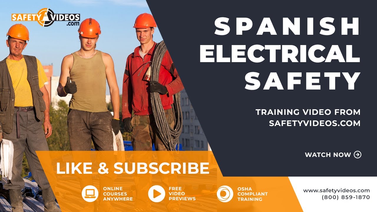 Spanish Electrical Safety Training Video from SafetyVideos.com - YouTube
