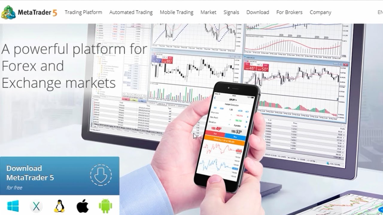 Como fazer o download MetaTrader5 e Setup - Video Tutorial - YouTube