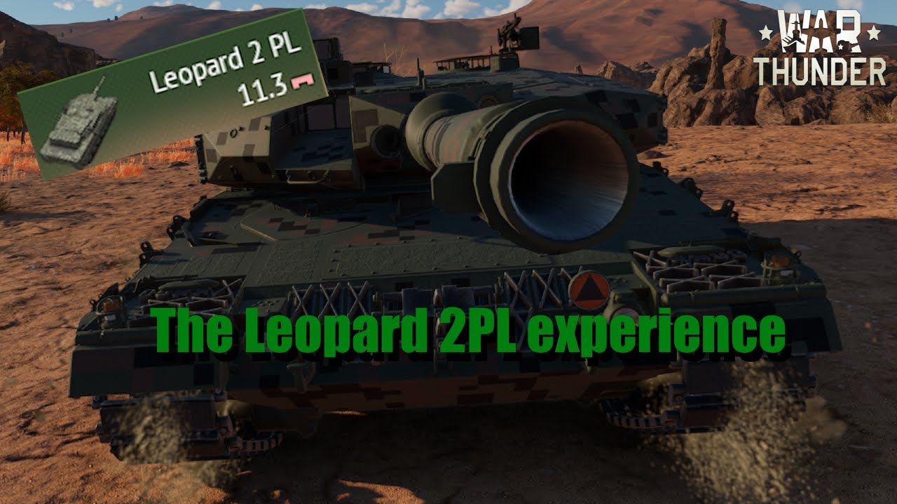 The Leopard 2PL experience // War Thunder - YouTube