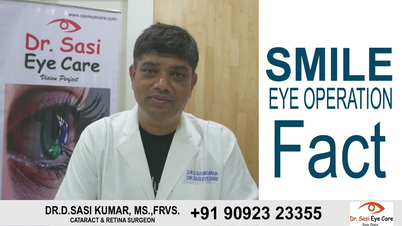 PAIN LESS -NON SURGICAL EYE OPERATION | ( SMILE ) LATEST OPERATION ...