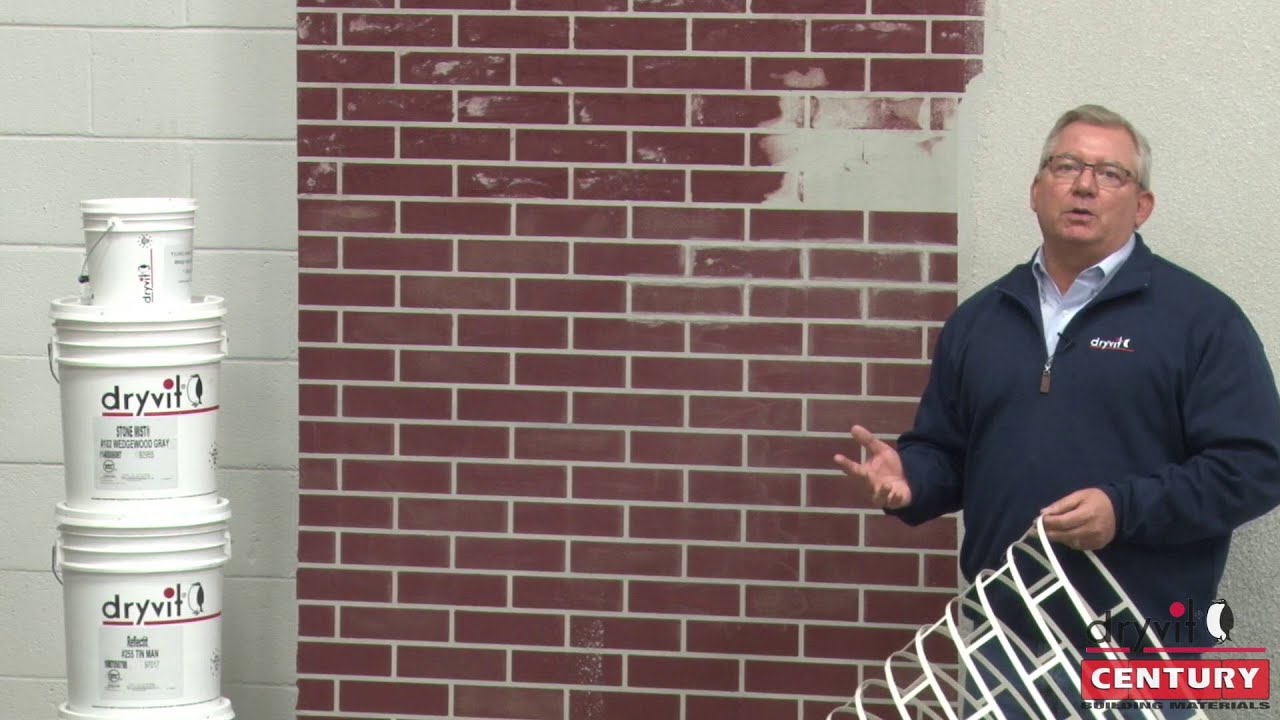 Century hosts DryVit: Custom Brick - YouTube