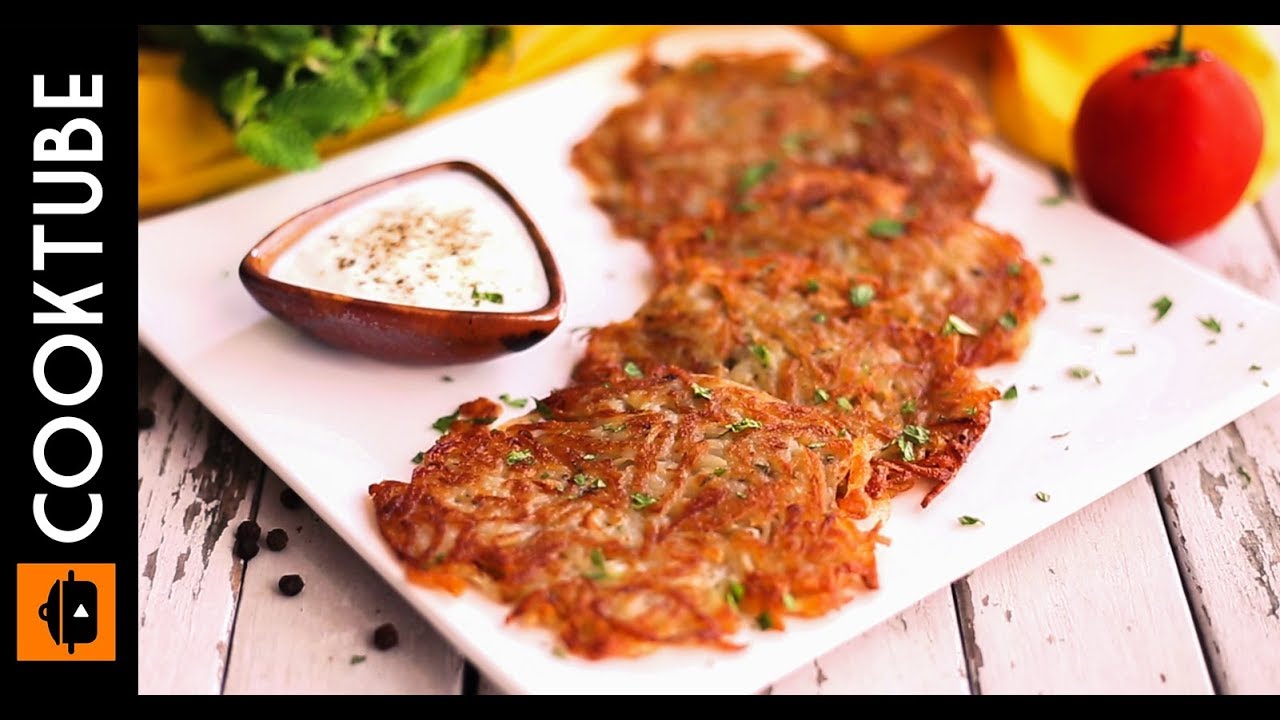 Mini Swiss Potato Rosti Recipe | Potato Pancakes - YouTube