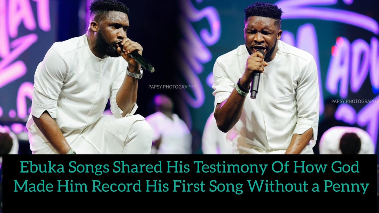 Ebuka Songs Shared His Testimony Of How God Made Him Record His First ...