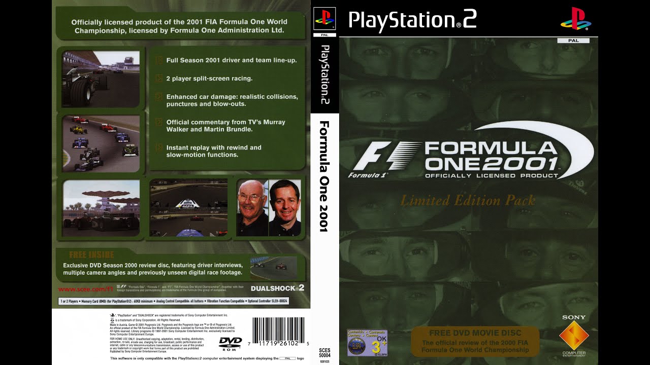 Formula One 2001 [PS2] (Full Championship Season) - YouTube