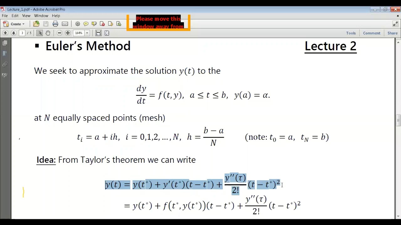 MATH 421-Lecture 2 - YouTube