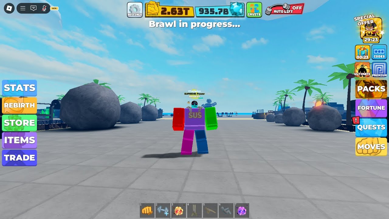 FINALLY NEW UPDATE ON MUSCLE LEGENDS - Roblox - YouTube