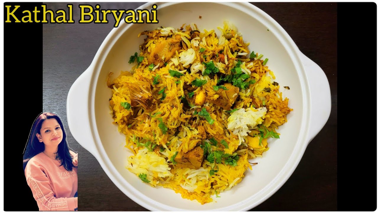 Kathal Biryani Recipe |Easy Jackfruit Biryani Recipe| कटहल बिरयानी | Veg Biryani | Jackfruit ...
