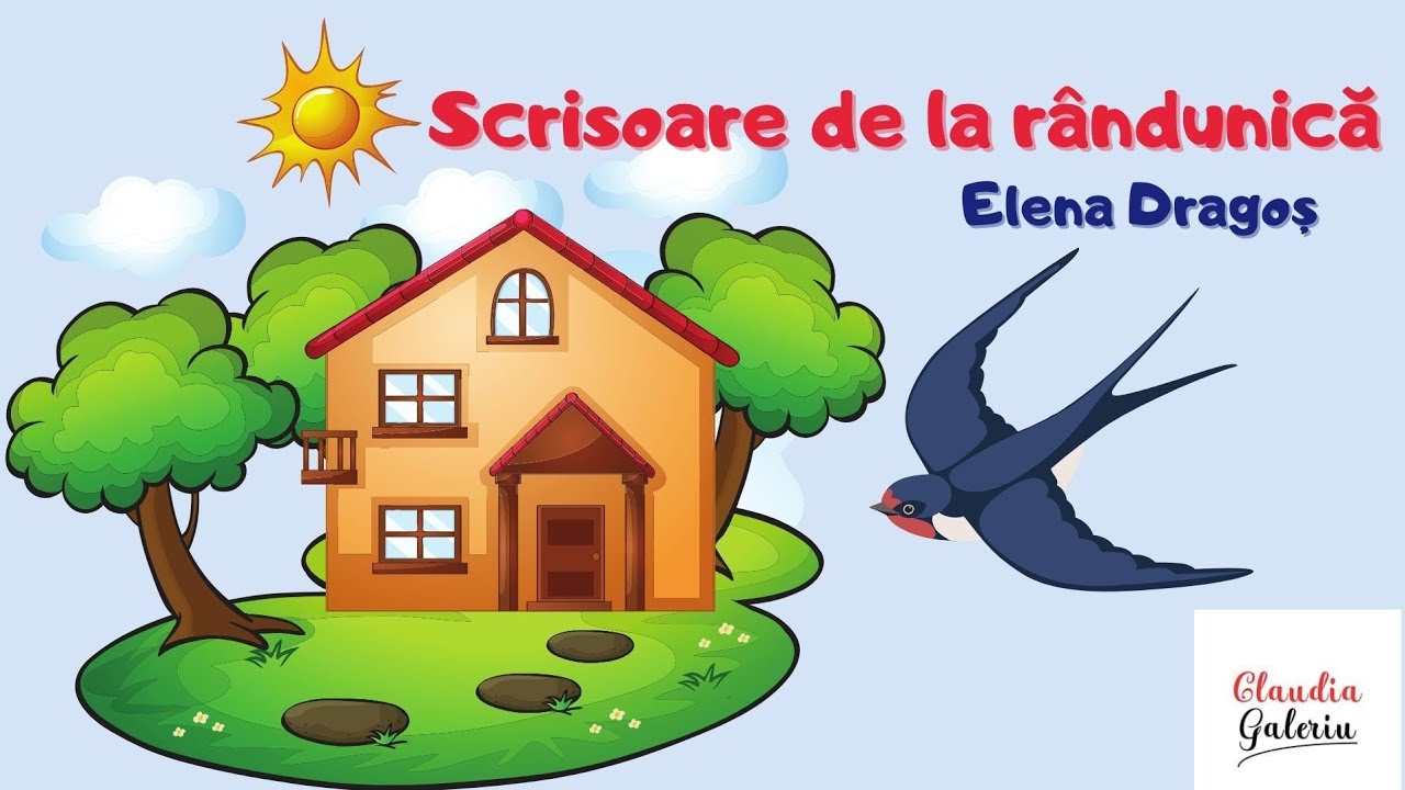 Scrisoare de la rândunică: Poezii scurte pentru copii | Poezii despre ...