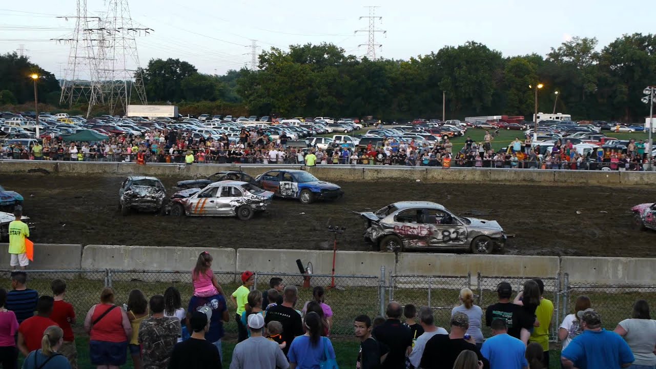 Demolition Derby, Hamilton County Fair 2014, Cincinnati, OH Part II ...