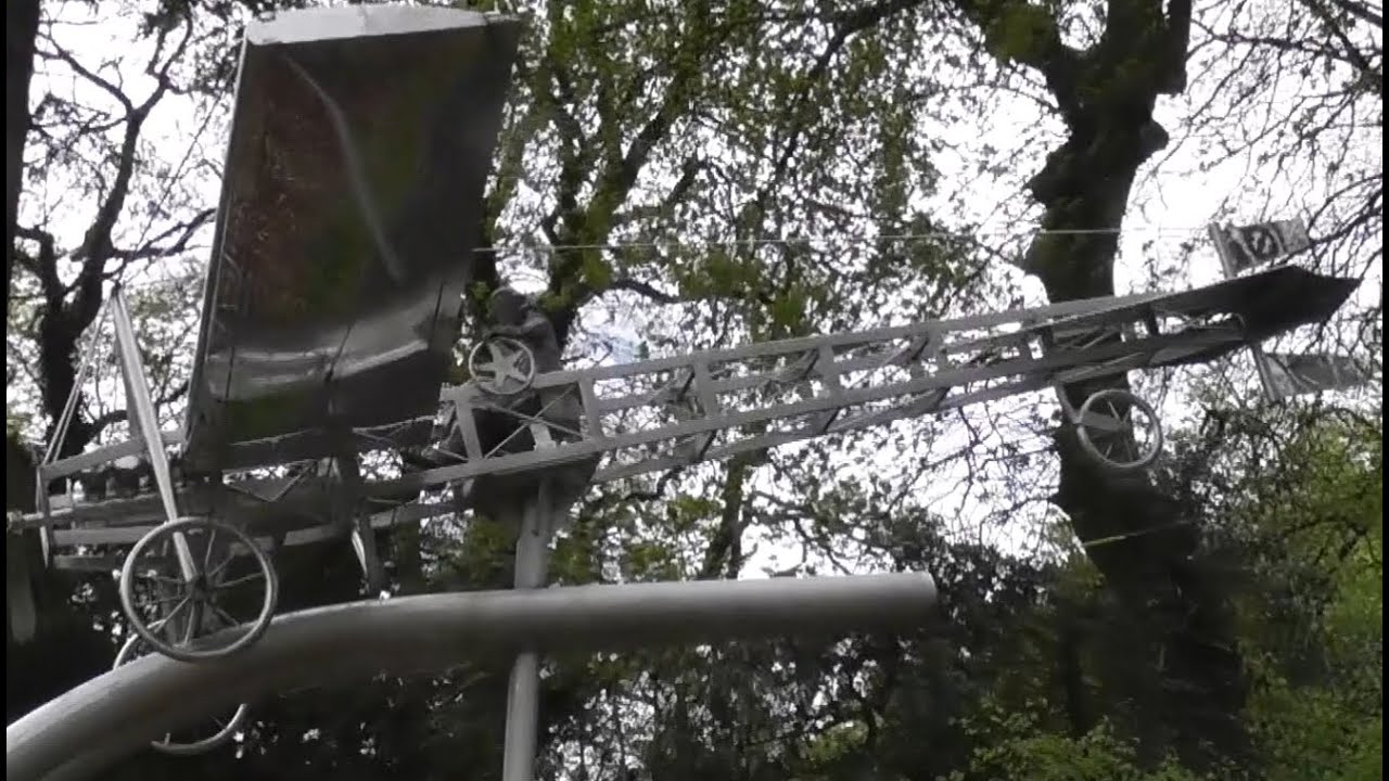 Plane & Tractor Inventor Harry Ferguson Sculpture Hillsborough Forest ...