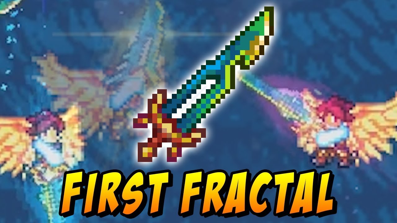 FIRST FRACTAL, czyli nieosiągalny i niesamowity miecz w Terraria 1.4 ...
