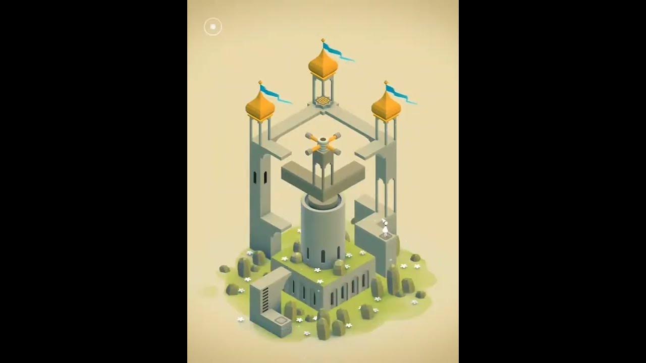 Monument Valley Level 2 (The Garden)#monumentvalley #shorts #braingame# ...