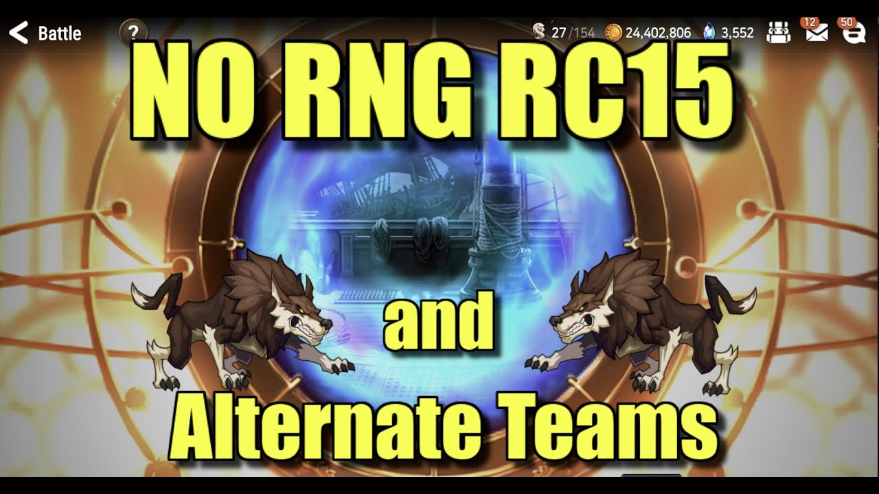 NO-RNG RC15+ Rift clear Team and Several Rift Team options for all ...
