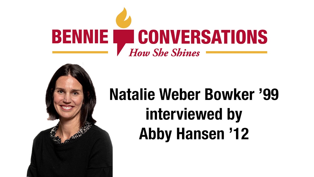Natalie Weber Bowker '99 - YouTube