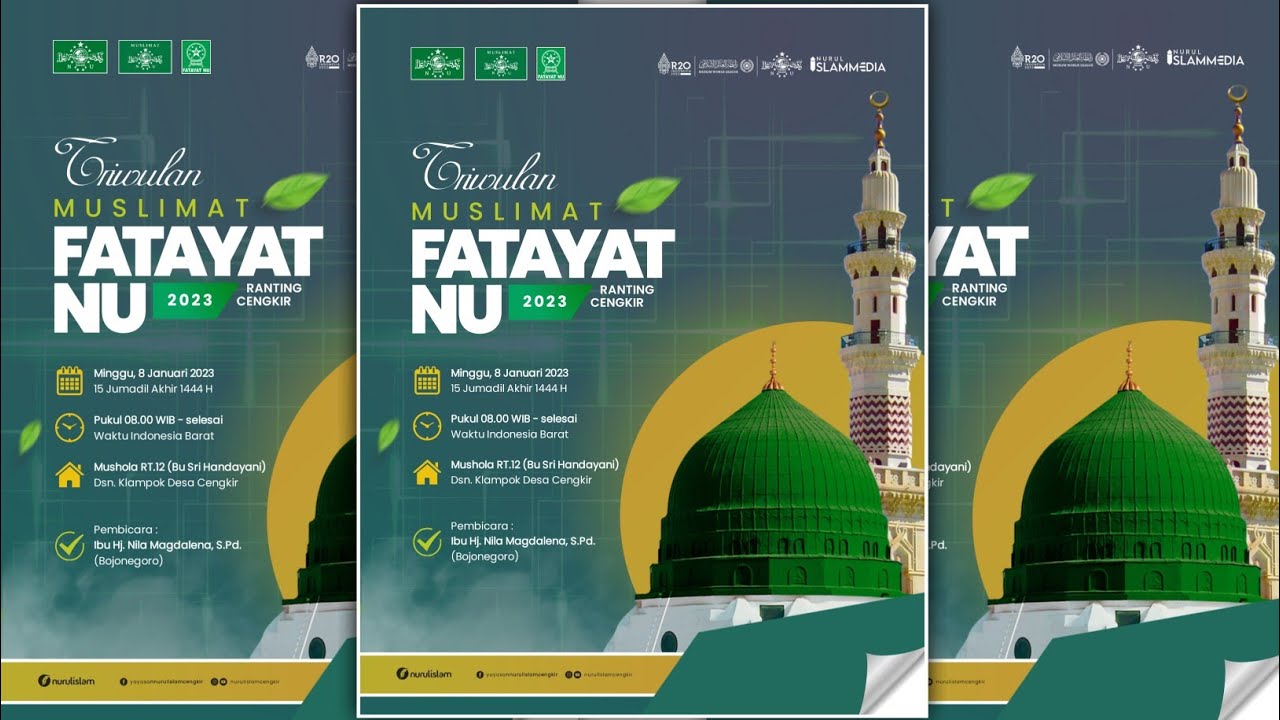 TUTORIAL PIXELLAB I FREE PLP I Desain Pamflet/ Poster Islami Keren I ...