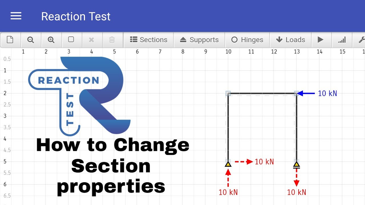 How To Change Section Properties YouTube How To Change Section Properties YouTube