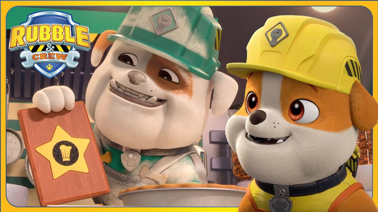 Grandpa Wins Best Baker | Rubble and Crew | Cartoons for Kids - YouTube