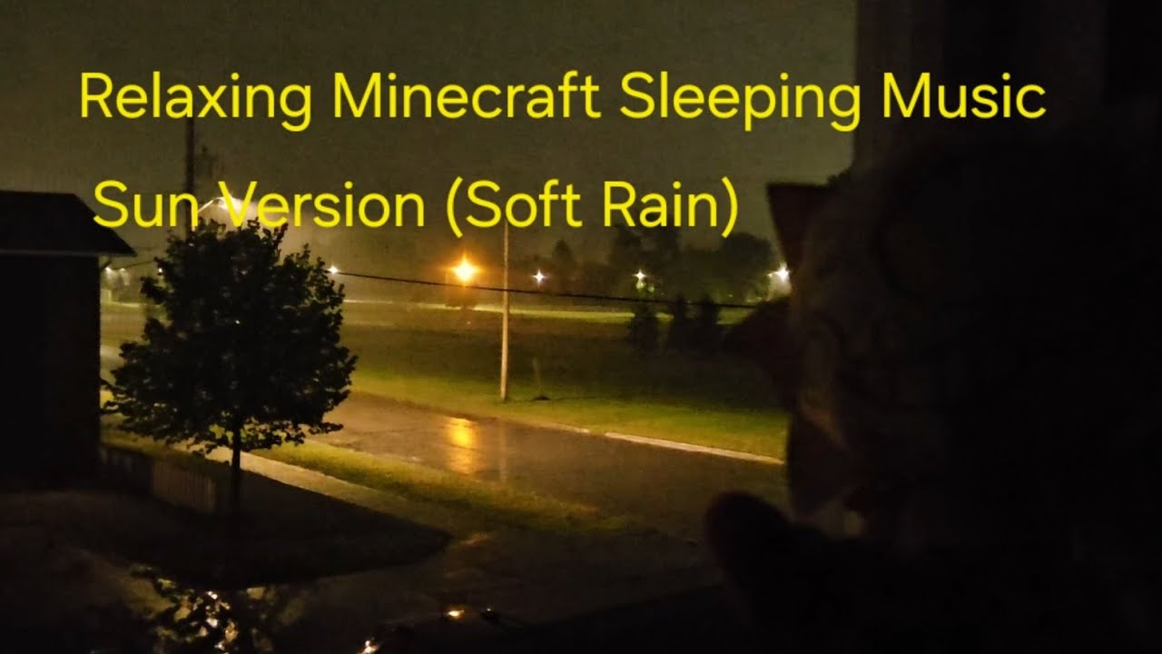 Relaxing Minecraft Sleeping Music: Sun Version (Soft Rain) - YouTube