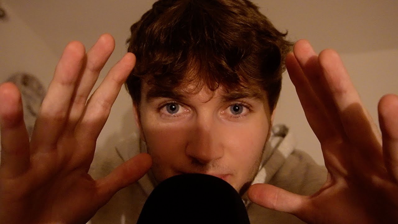 ASMR Fishbowl Effect 🫧 (inaudible whispering, glass sounds, visual ...