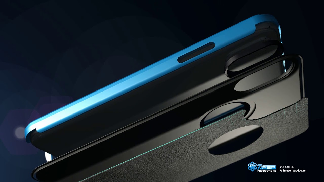 3D animation about mobile phone case - YouTube