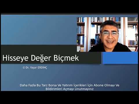 Dr  Yaşar Erdinç, Uzun Vade Hisse Senedi Yatırımı Neden Çok Kazandırır  Anlatıyor.Borsada Başarı