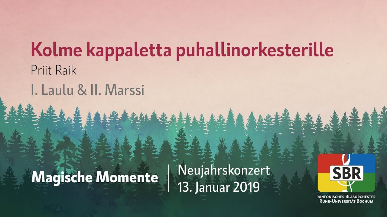 Kolme kappaletta puhallinorkesterille: I. Laulu & II. Marssi - Priit ...