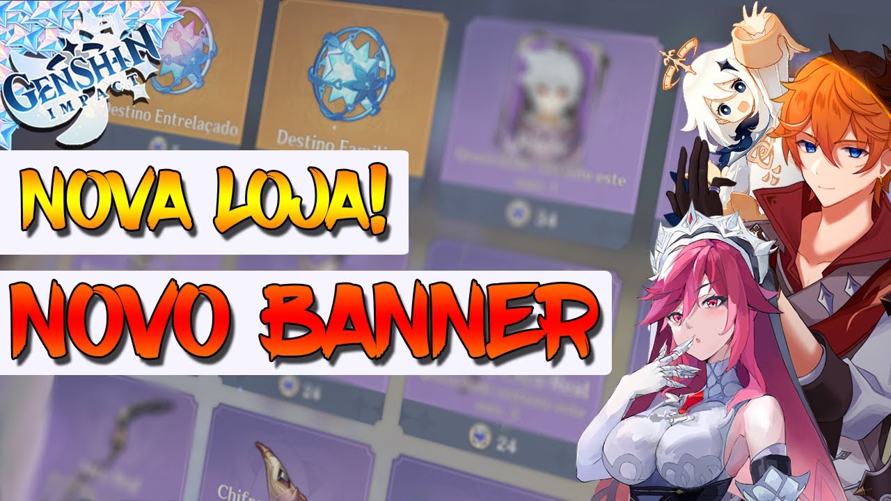 LOJA DA PAIMON E NOVOS BANNERS DA 1.4 - GENSHIN IMPACT - YouTube