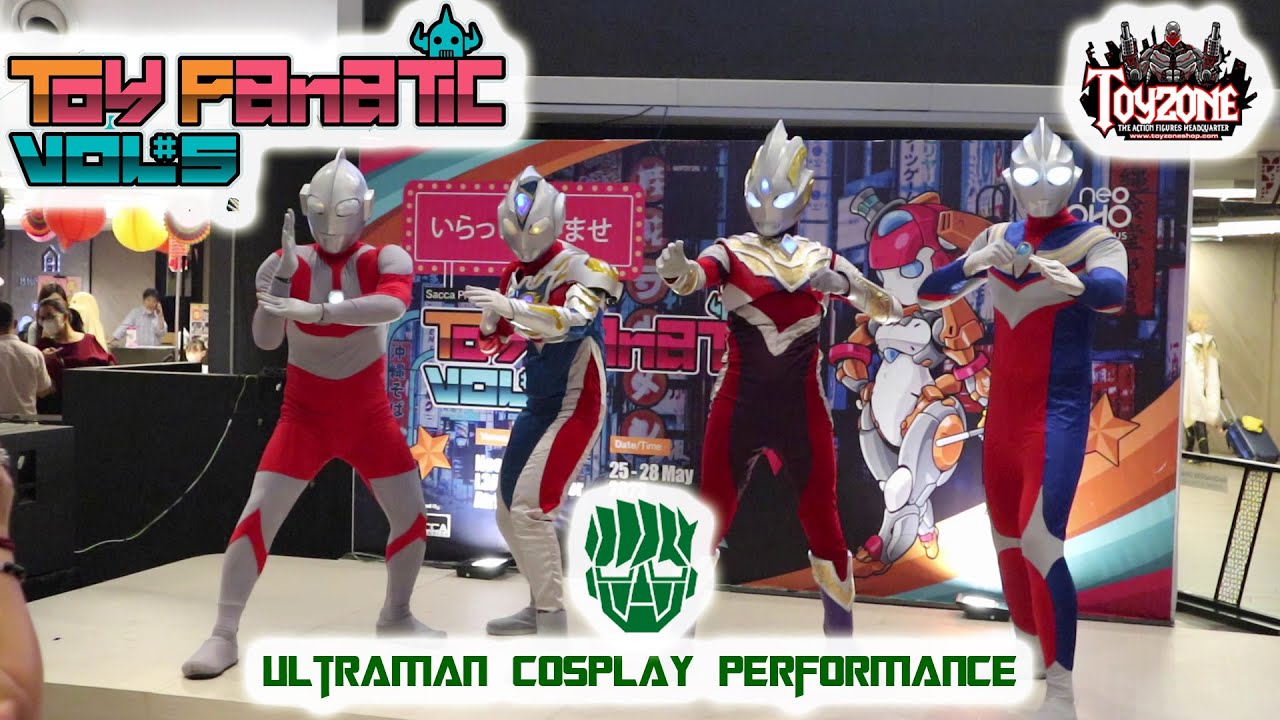 Ultraman Cosplay Performance By Toyzone Cosplay - YouTube
