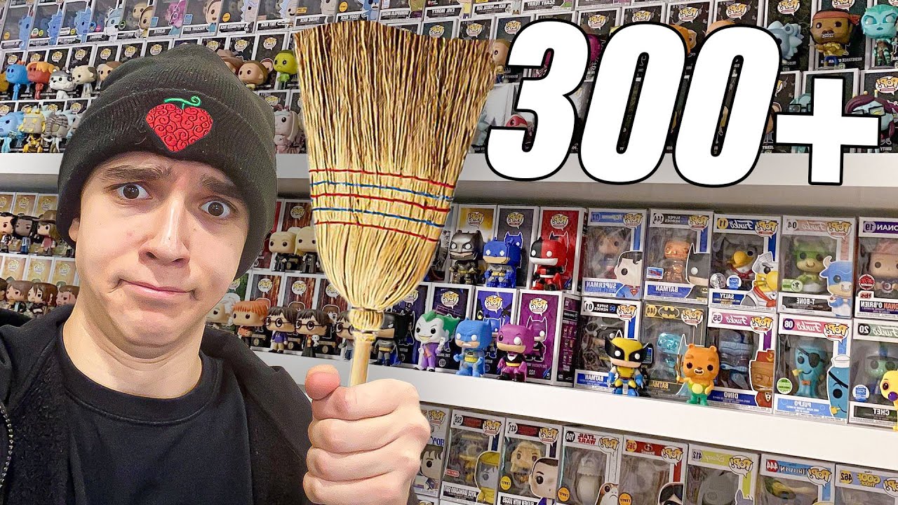 Cleaning My 300+ Funko Pop Collection! - YouTube