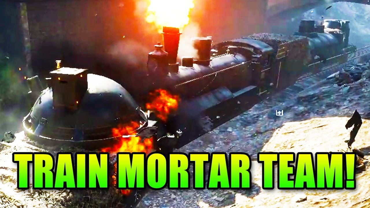 Battlefield 1 Train Mortar Team! | BF1 Gameplay - YouTube