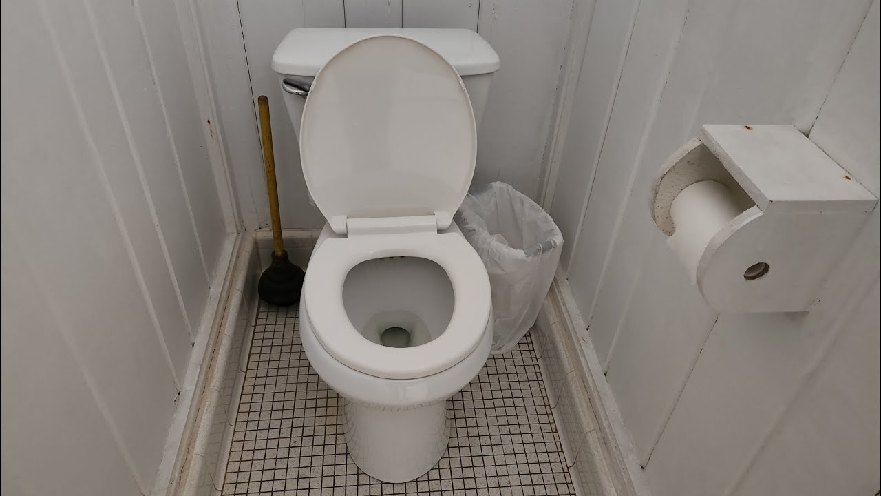 Newer Penguin Overflow Protection toilet - YouTube