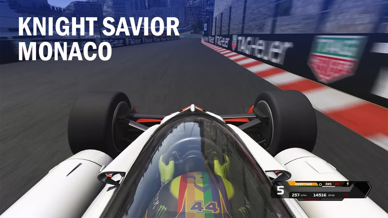 ONBOARD | F1 MONACO Knight Savior GPX Cyber Formula Assetto Corsa - YouTube